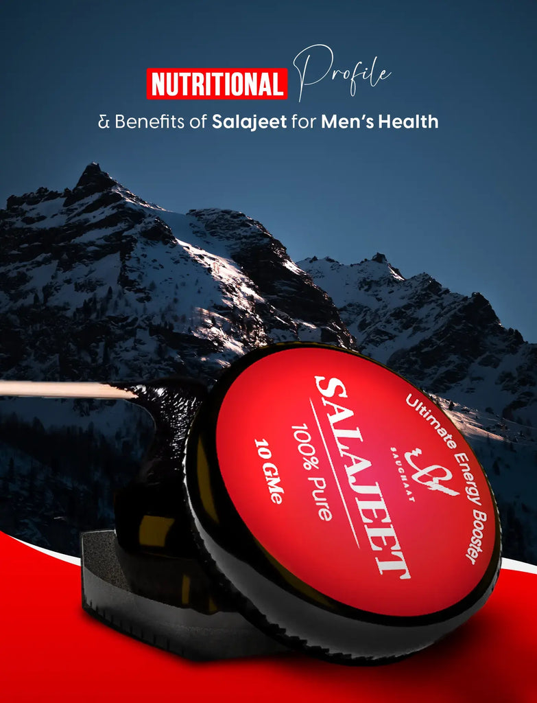 Nutritional Profile and Benefits of Salajeet for Men’s Health