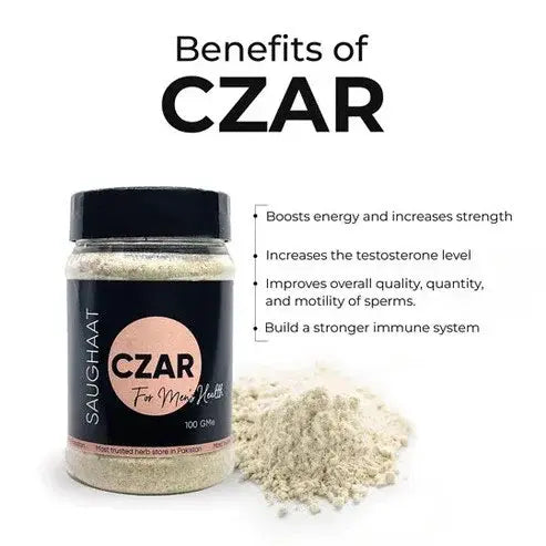 Buy CZAR by Saughaat for Specific Men’s Health Issues – Saughaat.com